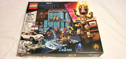 Lego 66711 Marvel Inifinity Saga Set Baby Groot & Iron Man Armory 76216 ...