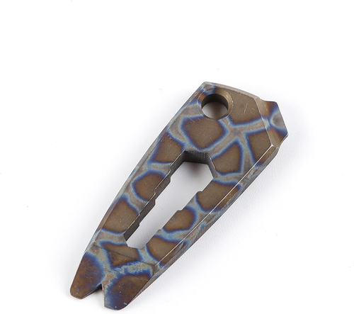 Titanium EDC Multi Tool Keychain with Wrench Screwdriver Pry Bar ...