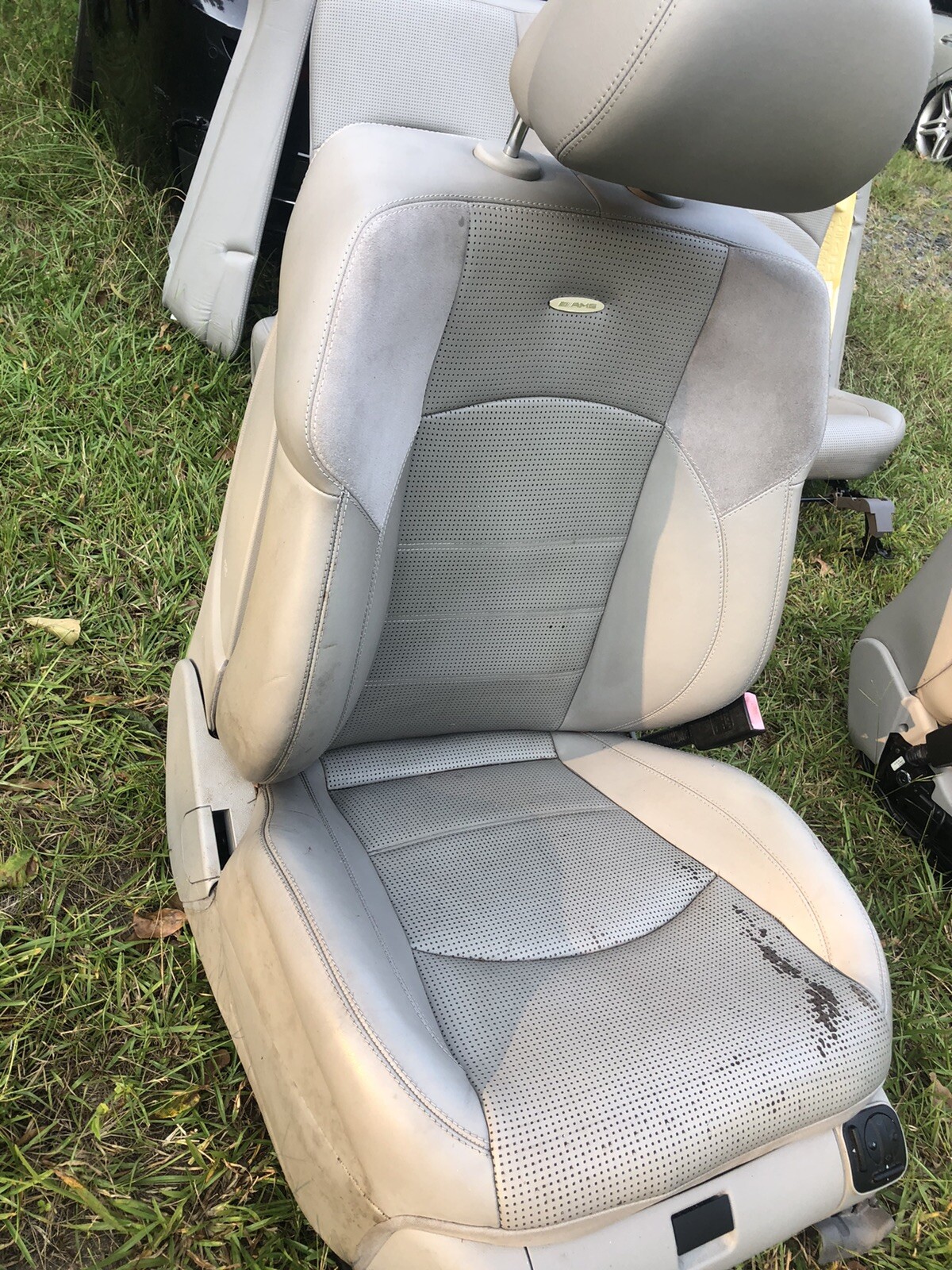 07-2009 Mercedes-Benz W211 E63 AMG Dynamic Leather Seat FOLD COOL AC ...