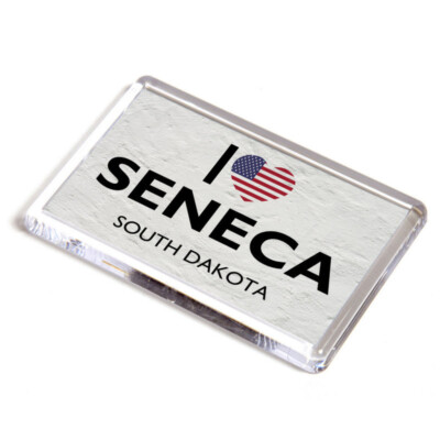 FRIDGE MAGNET - I Love Seneca, South Dakota - USA | eBay Australia