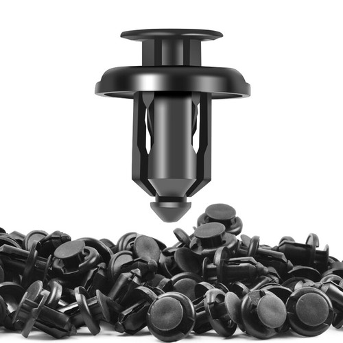200PCS Bumper Clips 10mm Push Flare Fastener for and Plastic ...