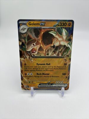Pokemon TCG - Golem ex Ultra Rare Holo - 076/165 - Scarlet Violet 151 ...