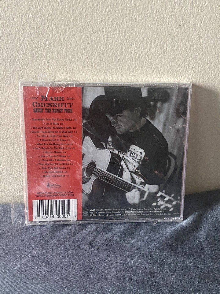Savin' The Honky Tonk by Chesnutt, Mark (CD, 2016) NEW 180214000017 | eBay