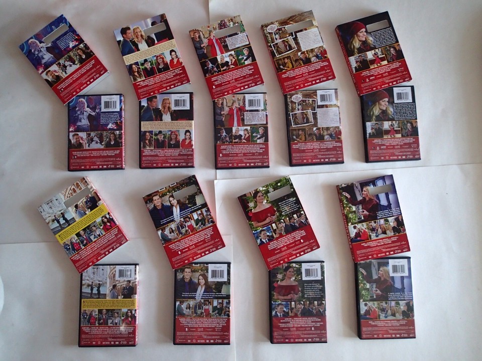 SET OF 9: Hallmark Channel Countdown to Christmas MOVIE DVDs, Not Rated ...