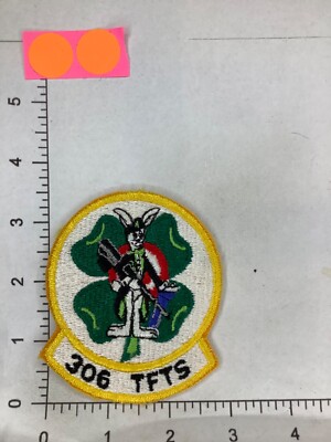 VINTAGE USAF 306TH TACTICAL FIGHTER TRAINING SQUADRON PATCH | eBay
