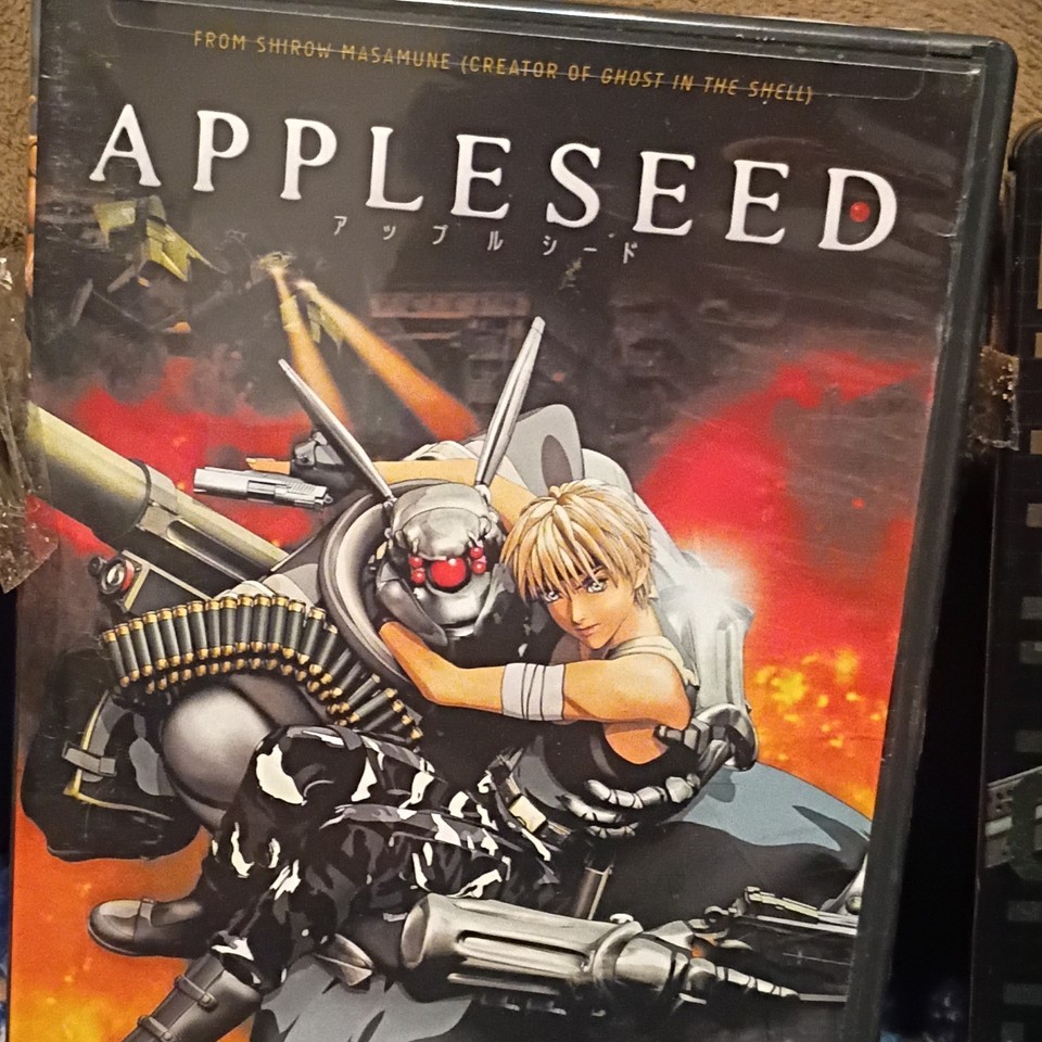 Appleseed Anime Movie Blu-ray DVD Collector's Edition Ex Machina Alpha ...