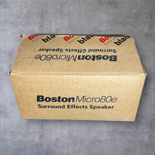 Boston Acoustics Micro 80e Pair Surround Speakers With Brackets | eBay
