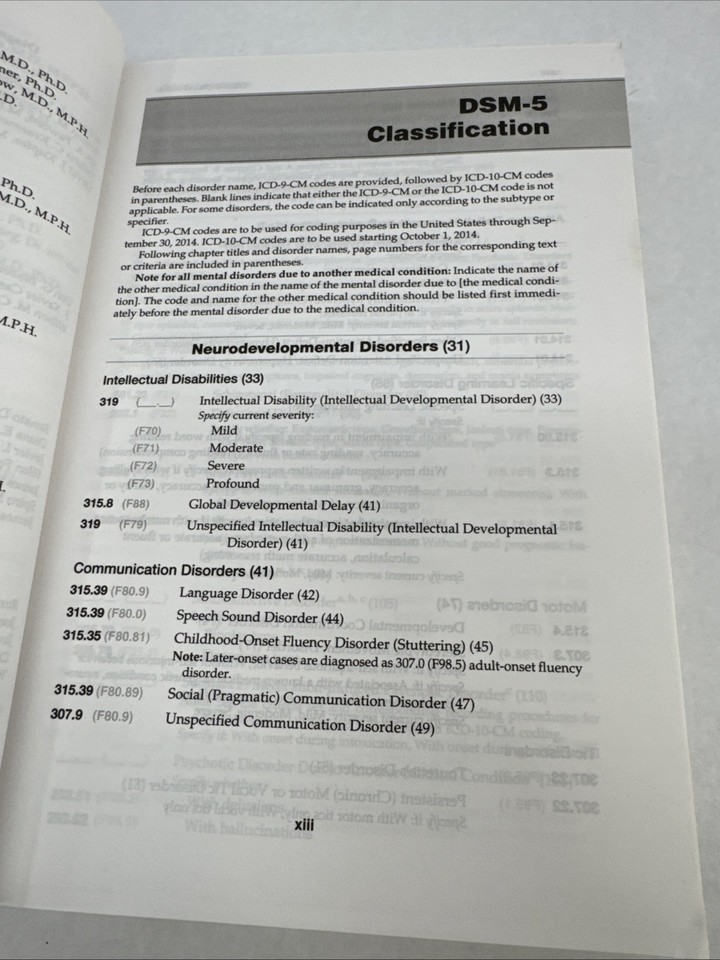 DSM-5 Diagnostic And Statistical Manual Of Mental Disorders (5th ...