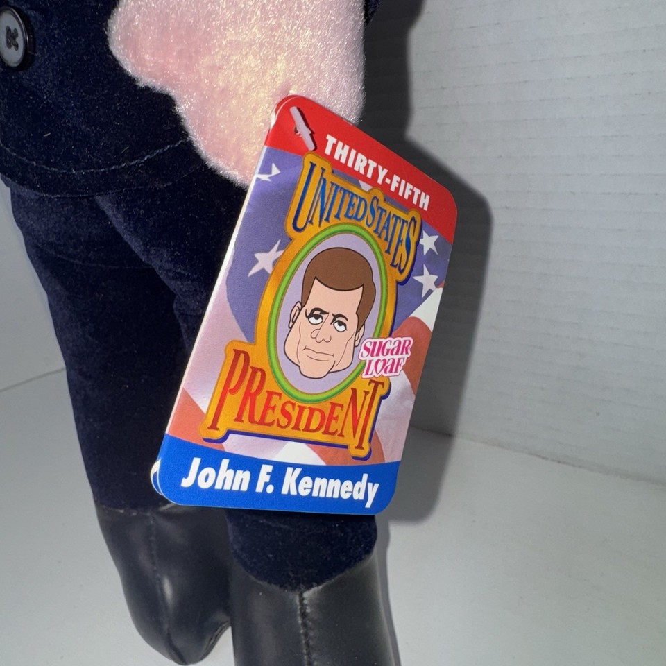 Sugar Loaf United States President John F.Kennedy 16” Plush 2007 Rare ...