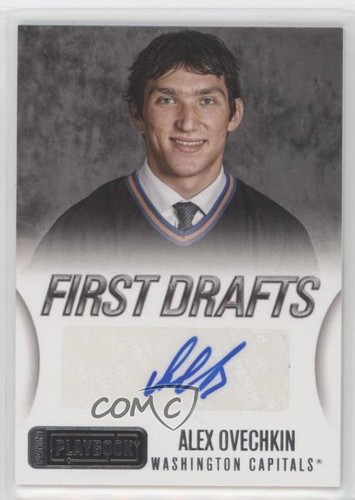 2013-14 Panini Playbook First Drafts Signatures Alex Ovechkin #FD-OVI ...