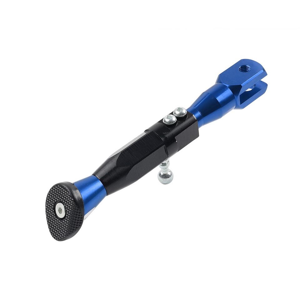 Motorcycle Universal Adjustable Kickstand Foot Side Support Kick Stand ...