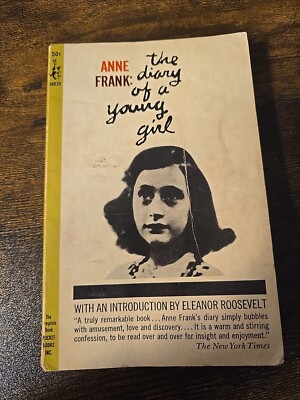 THE DIARY OF A YOUNG GIRL by Anne Frank (1963) Pocket Books movie ...
