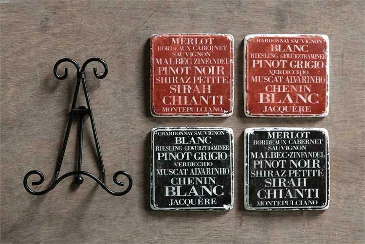 Wine Country Coaster Set | eBay