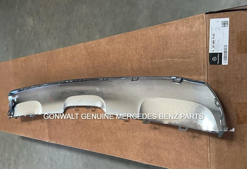 2020 MERCEDES Gle350 Rear Bumper Lower Chrome Trim OEM 1678857500 for ...