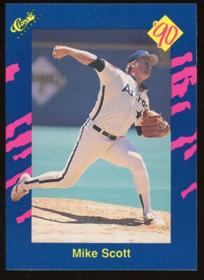 1990 CLASSIC BASEBALL #29 - MIKE SCOTT - HOUSTON ASTROS | eBay