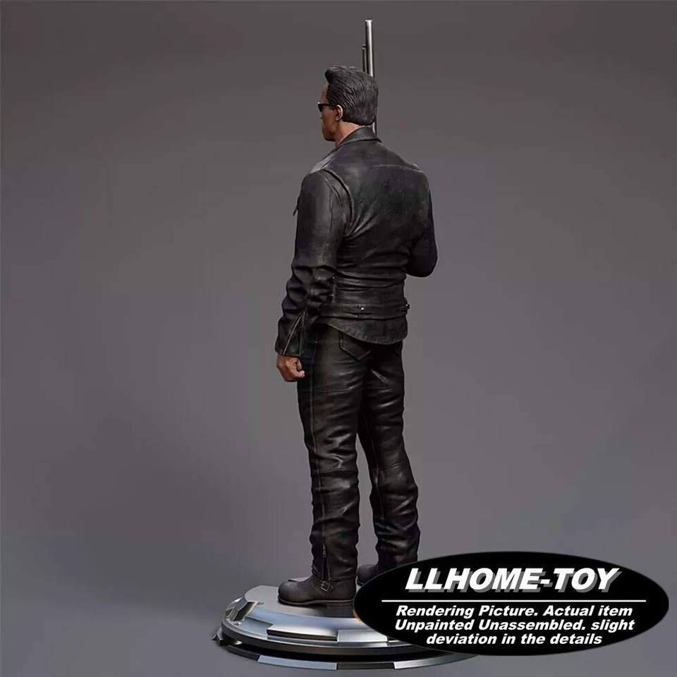 Terminator T-800 Arnold w/ 3 Heads Model Kit Unpainted 3d Print GK ...