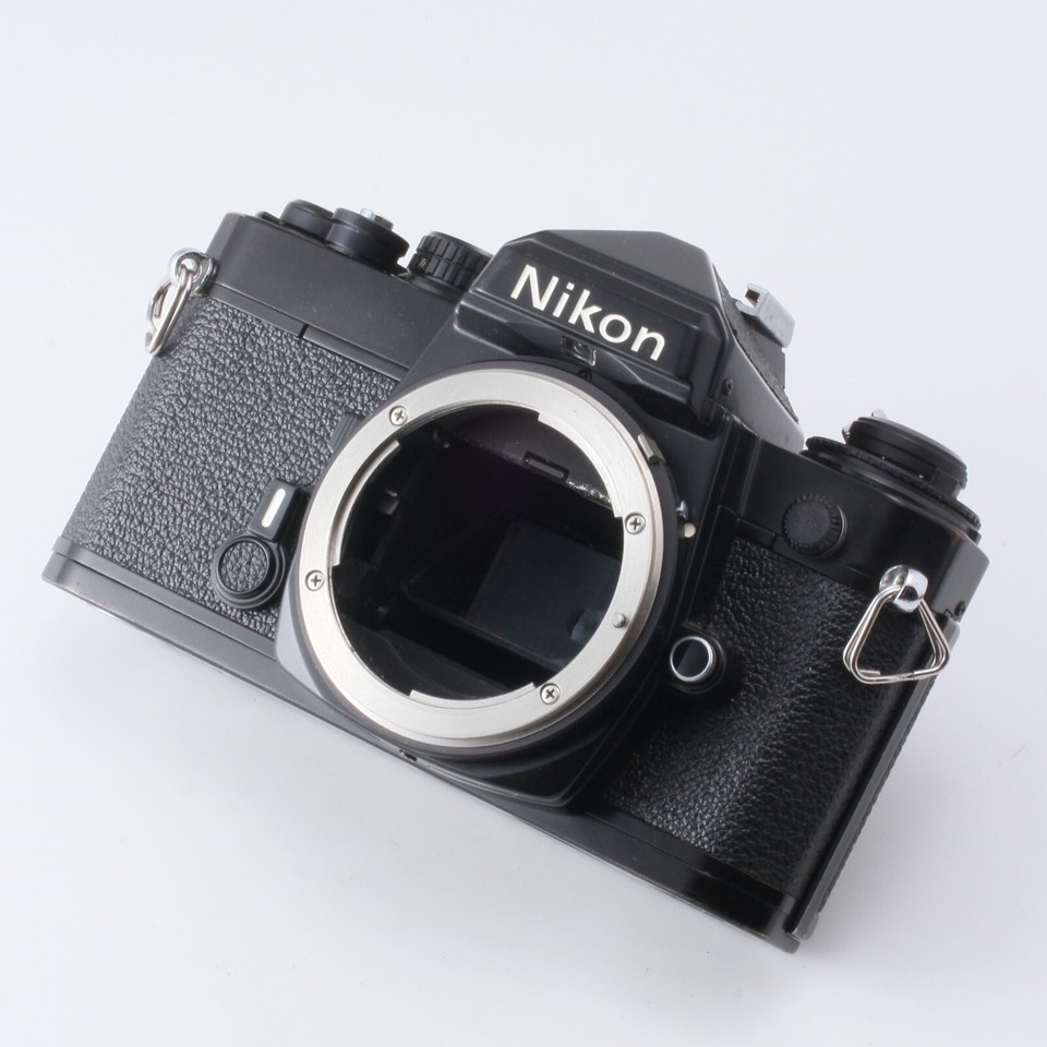 【MINT】Nikon FE Black 35mm Body Film Camera No.3677028 Tested OK from ...
