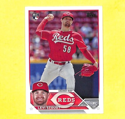 2023 Topps Update US149 Levi Stoudt Rookie RC Card Reds QUANTITY ...