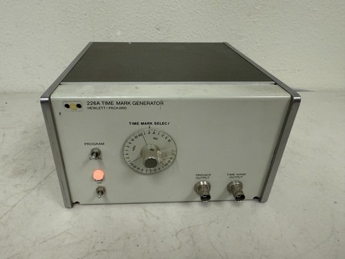 Hewlett Packard HP Agilent Model 226A Time Mark Generator | eBay