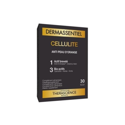 LABORATOIRE THERASCIENCE Dermassentiel Cellulite Supplement 30 Tablets ...