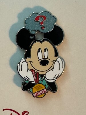 Disney Cruise Line Mickey Mouse Trivia Winner Question Mark DCL Metal ...