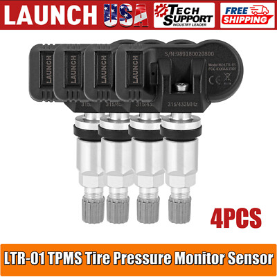 LAUNCH Universal Tire Pressure Sensor LTR-01 Car TPMS Programmable ...