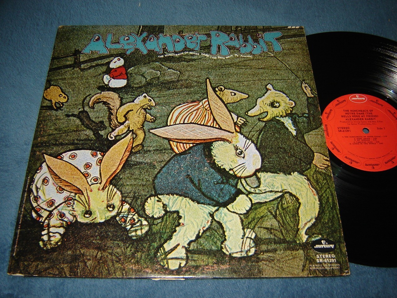Alexander Rabbit - The Hunchback of Notre Dame LP EXC shape record ...