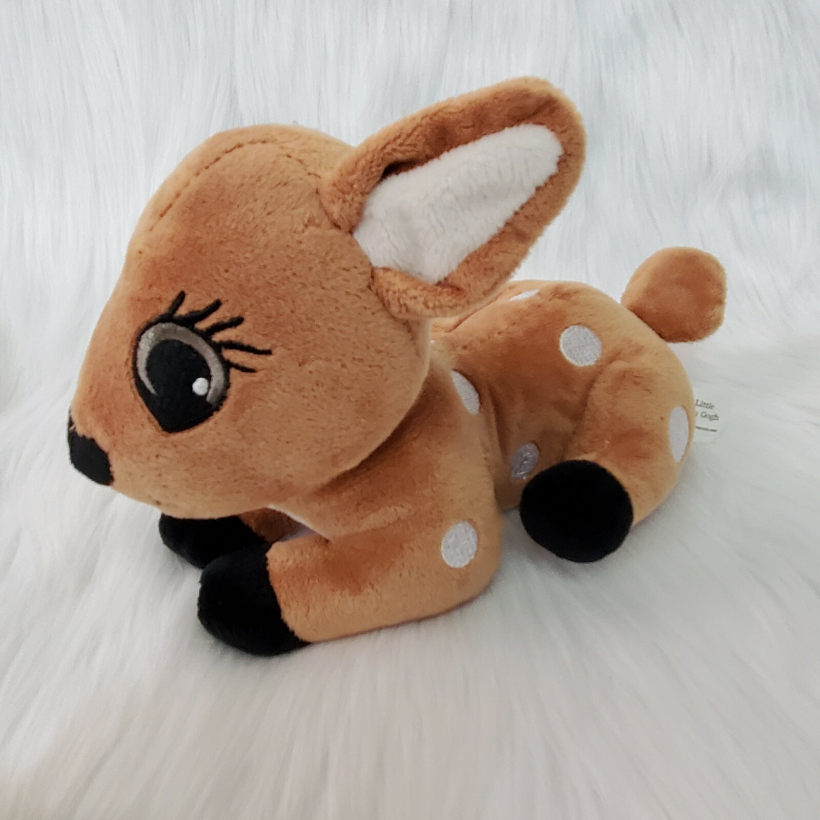 Little Van Gogh One Eared Fawn Deer Plush 10" Stuffed Animal Toy Vinnie ...