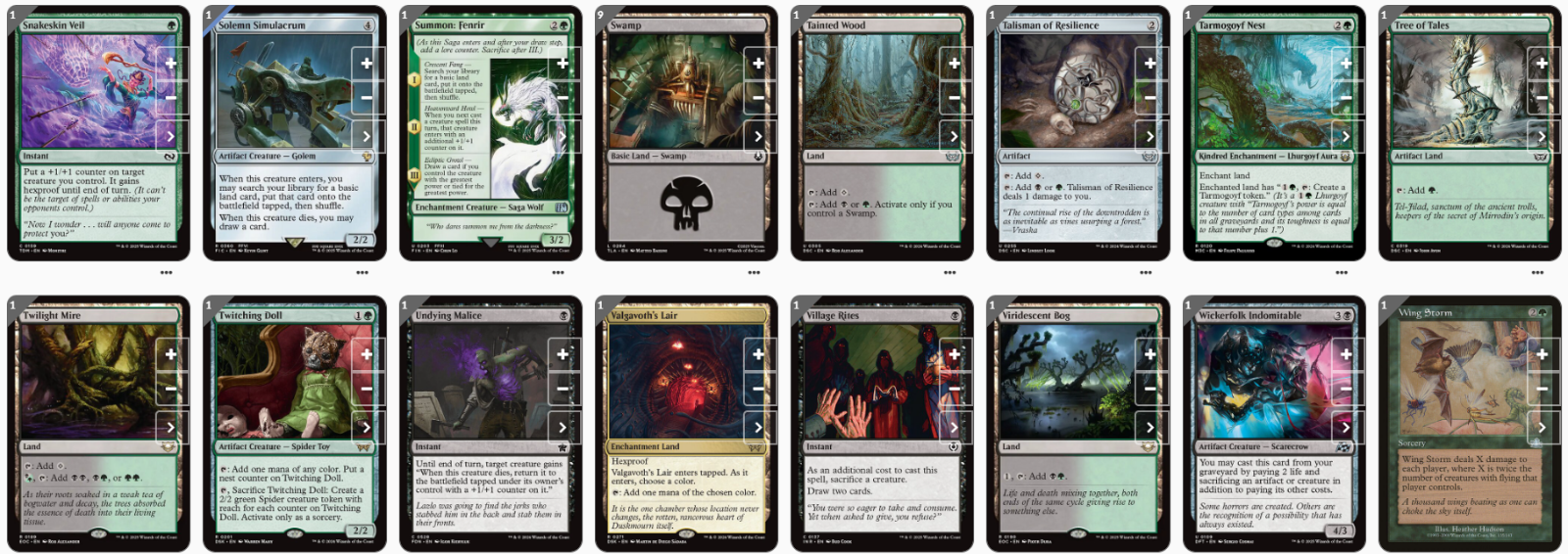 Rendmaw, Creaking Nest Custom Commander Deck MTG EDH Golgari Goad ...