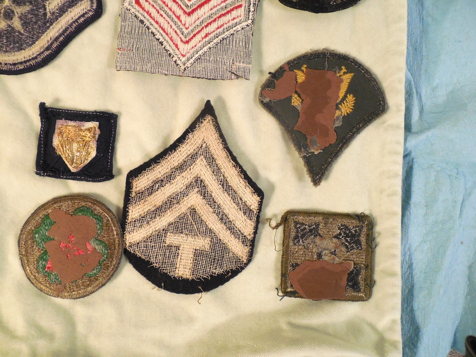 Lot 27 Military Patches + Boards US Army Navy WW2 Vietnam and more | eBay