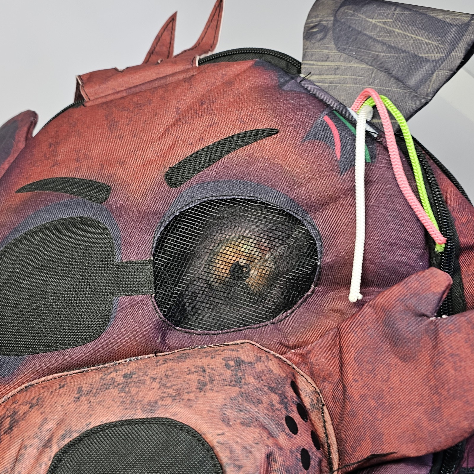 Five Nights at Freddy's (FNAF) Foxy Face Head Character Backpack Bag ...