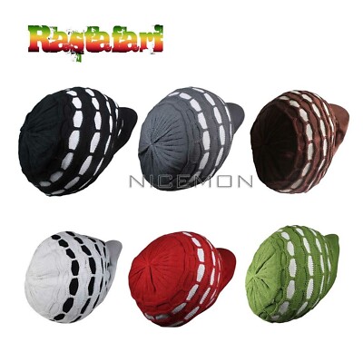 Rasta Hut Peak Slouchy Krone Marley Reggae Jamaika Cool Laufen Unisex ...