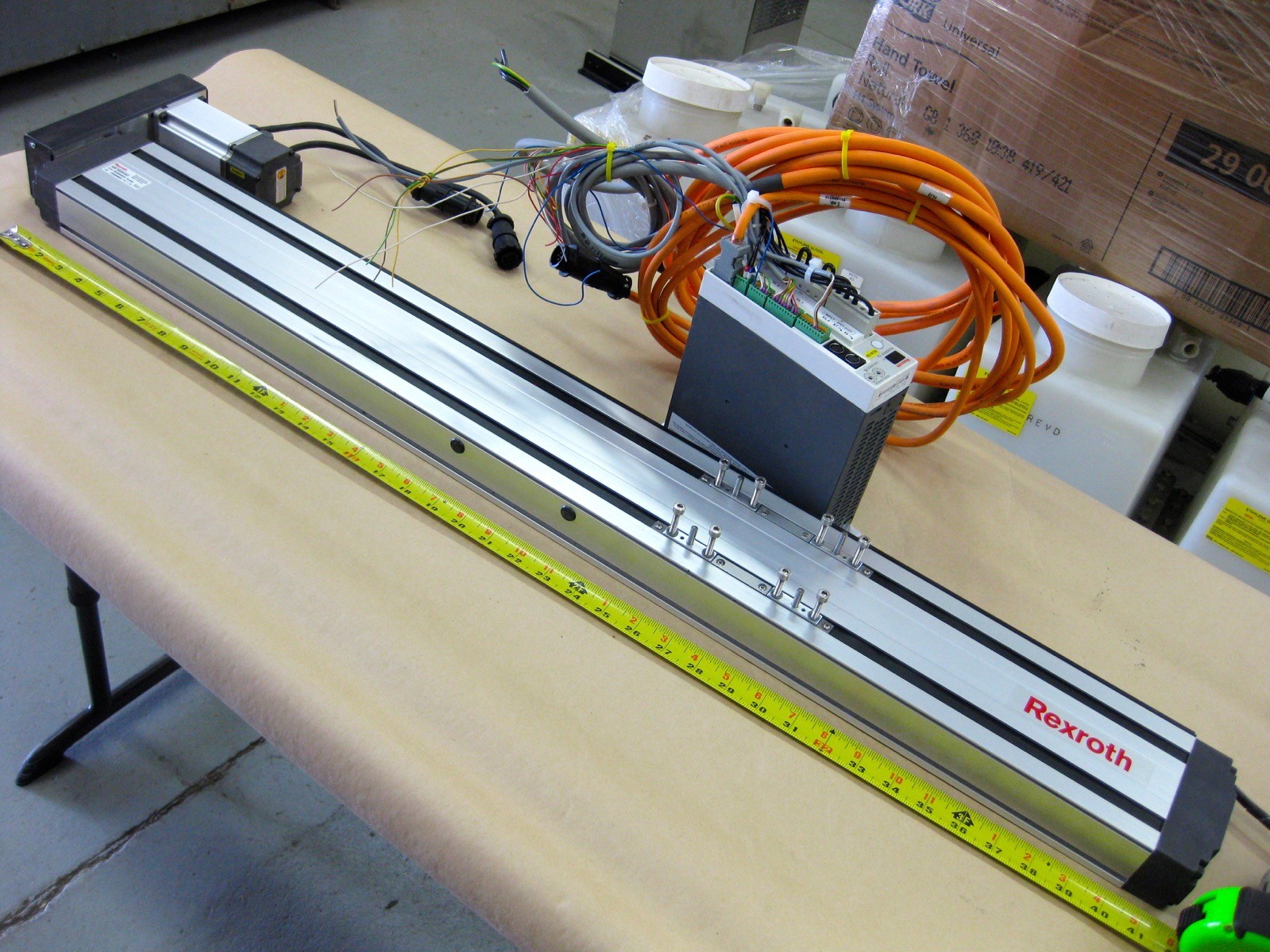 Bosch Rexroth Linear Actuator R005518267 Servo Motor Indramat Ecodrive ...