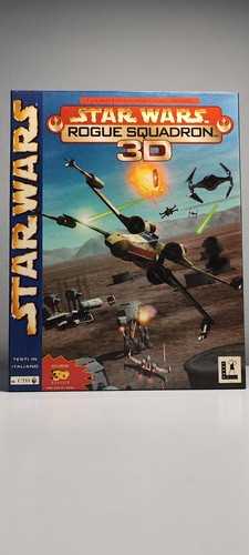 STAR WARS ROGUE SQUADRON 3D - PC COMPUTER - BIG BOX 1998 VINTAGE | eBay