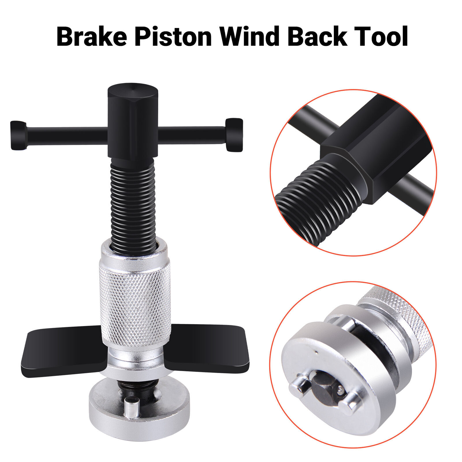 Car Disc Brake Piston Spreader Separator Caliper Pad Rewind Separation ...