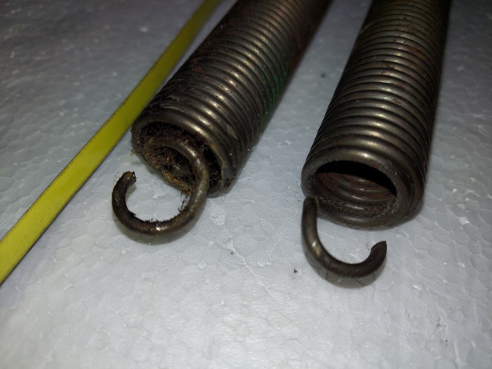 22EE75 KITCHENAID DISHWASHER: DOOR SPRINGS, 5-3/8" X 4-3/8" X 13/16" X ...