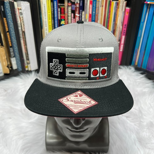 NINTENDO NES JOYSTICK / CONTROLLER BLACK SNAPBACK HAT "NWT" | eBay