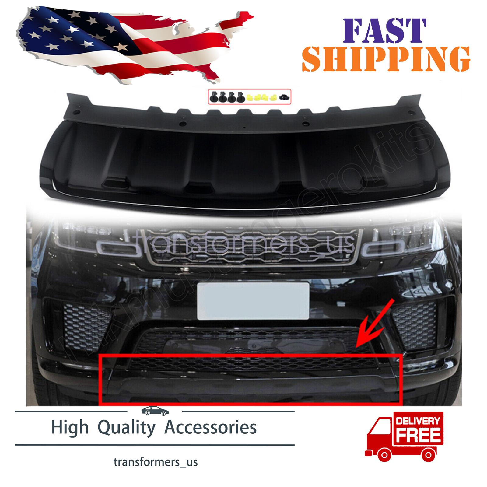 LR109870 Front Bumper Skid Plate Cover For Land Rover Range Rover Sport ...
