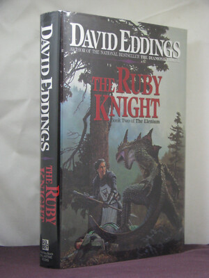 4th, w label signed by DE, Elenium 2: The Ruby Knight by David Eddings ...