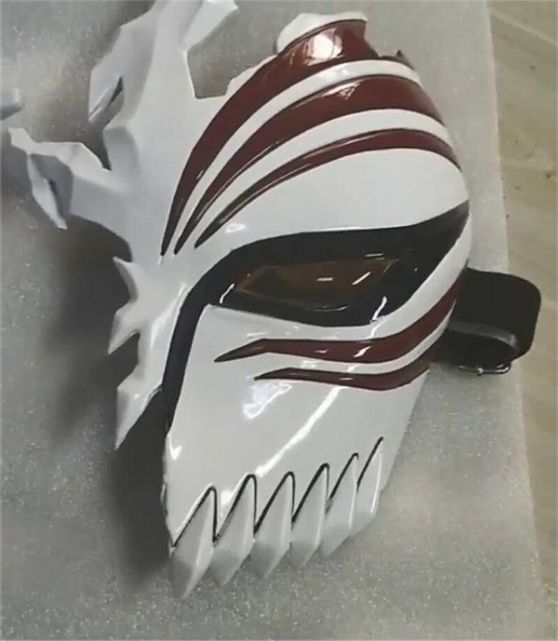 Anime BLEACH Halibel kurosaki Ichigo tensa bankai Cosplay Mask FRP ...