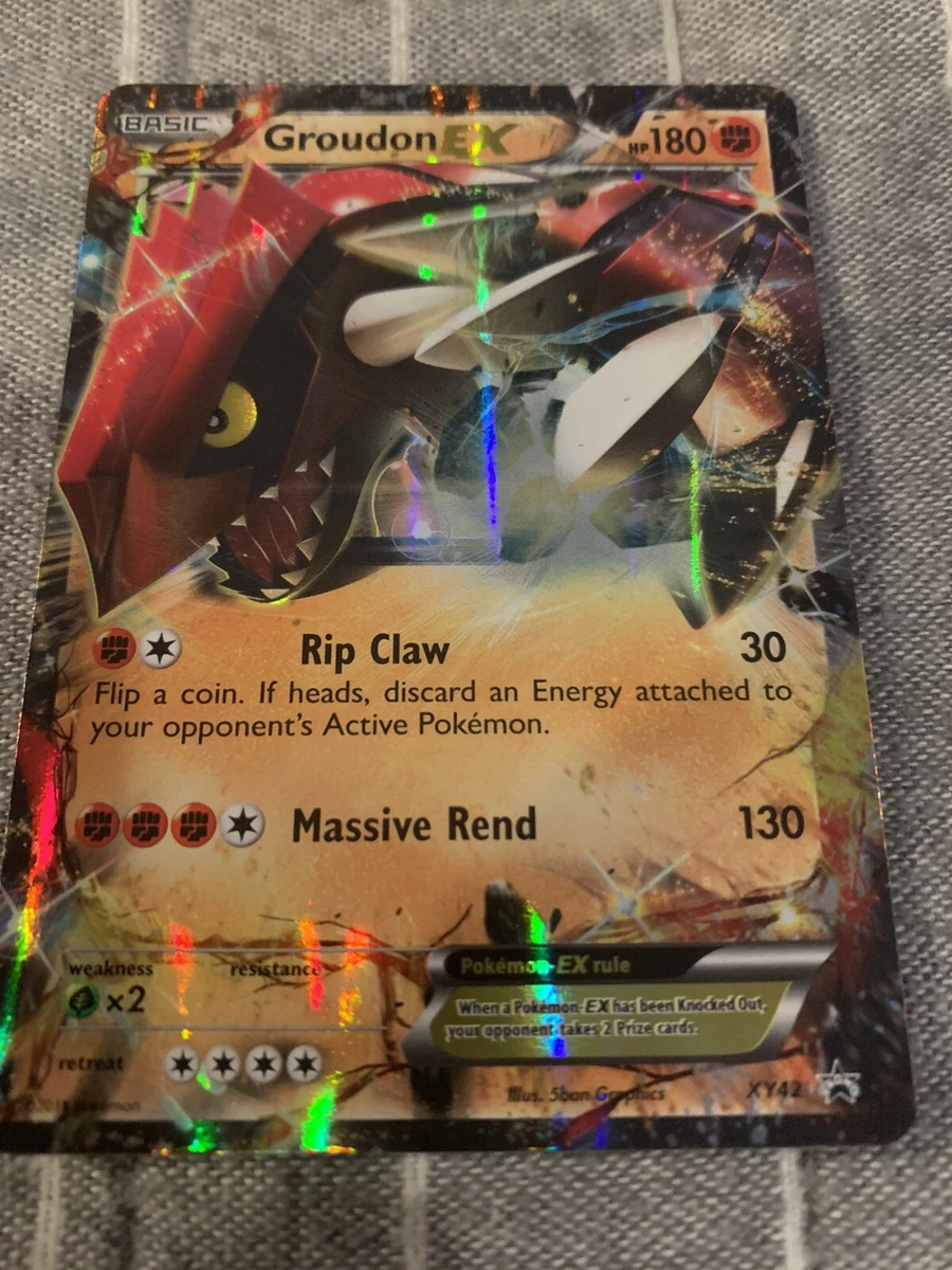 Groudon Pokemon Card Ex