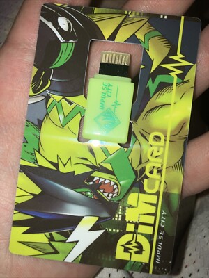Digimon Vital Bracelet Pulsemon ( Impulse City ) DIM Card - New | eBay