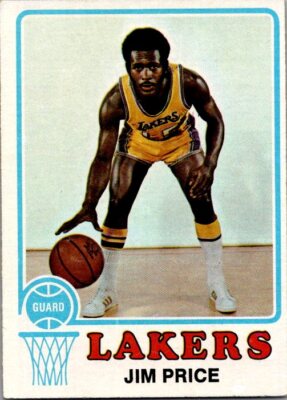 Jim Price - 1973-74 Topps Basketball #38 - Los Angeles Lakers | eBay