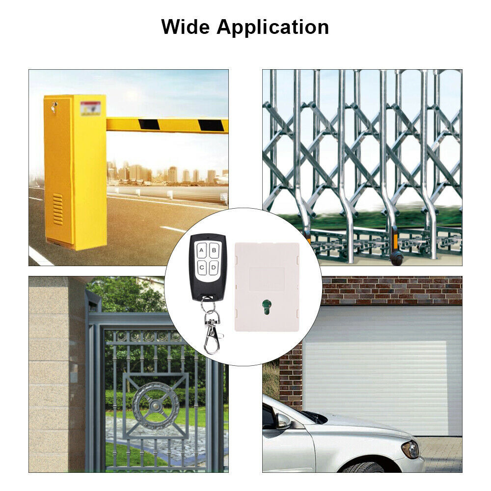 12V 4CH Wireless Remote Control Switch Relay Channel Transceiver ...