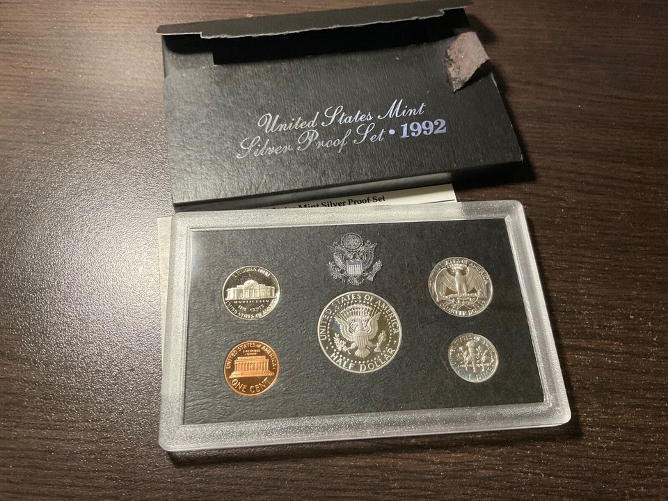 1992 U.S. mint silver proof set | eBay