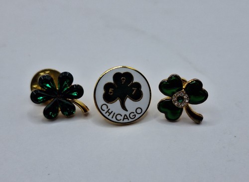 3 Celtic Leaf Clover Pins Irish St. Patrick's Day (Lot Of 3) | eBay.de