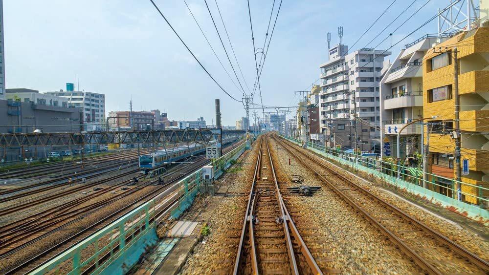 Series 205 J.R. Tsurumi Line All Line Round Trip from 4K Master (Blu ...