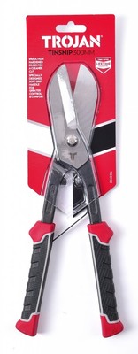 Trojan 300mm Straight Cut Shears Metal Cutting 12" Tin Snips | eBay