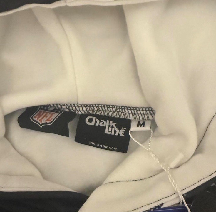 NFL Chalk Line Los Angeles Raiders Hoodie | eBay UK