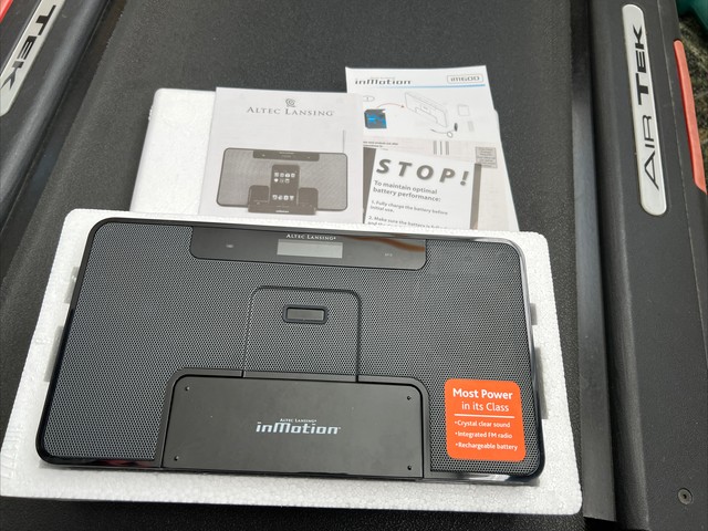 Altec Lansing InMotion IM600 iPod Charging Portable Speaker System FM ...